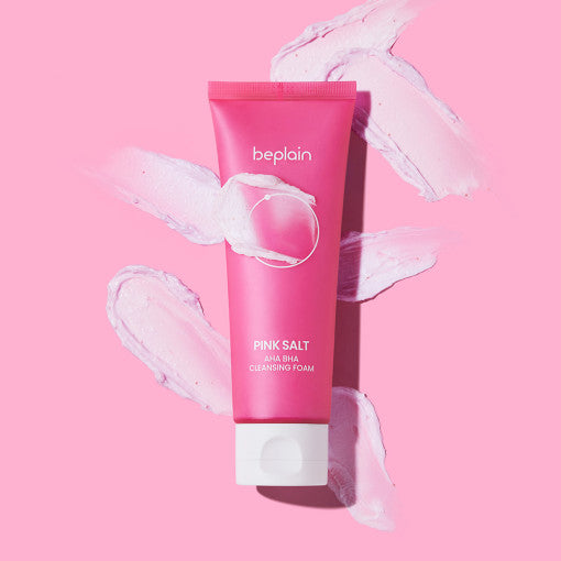 beplain Pink Salt AHA BHA Cleansing Foam 120ml – Korean cosmetics