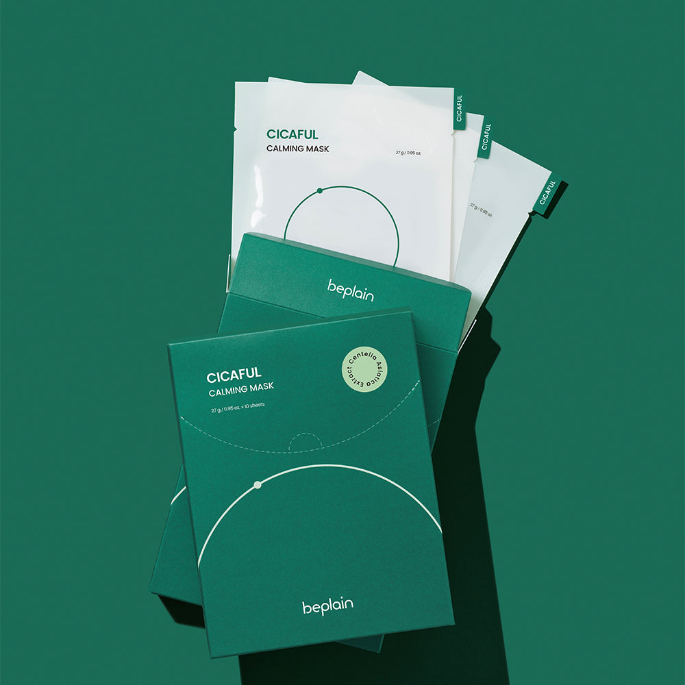 beplain Cicaful Calming Mask 10P – Korean cosmetics