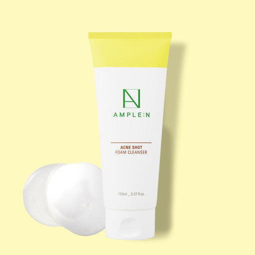 AMPLE:N Acne Shot Foam Cleanser 150ml – Korean cosmetics